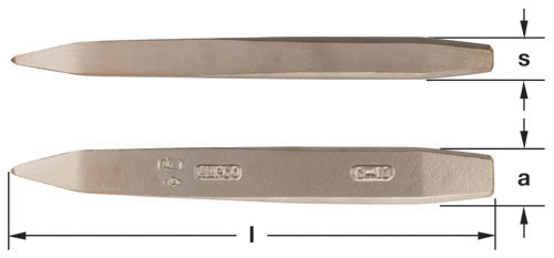 Concrete Chisel; AMPCO C-10; Aluminum Bronze; NonSparking, Corrosion ...