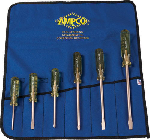 M-39, Screwdriver Set, 6pc On Ampco Safety Tools