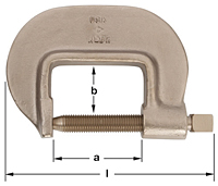 Clamp, Non-Sparking, Non-Magnetic, AMPCO, Made in USA