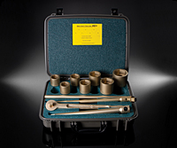 Socket set; 3/4" drive; 11 pieces; Aluminum Bronze; AMPCO W-291M ...