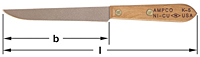 Common; Wood Handle; 10-1/4 inch length, AMPCO K-5; Copper Nickel ...